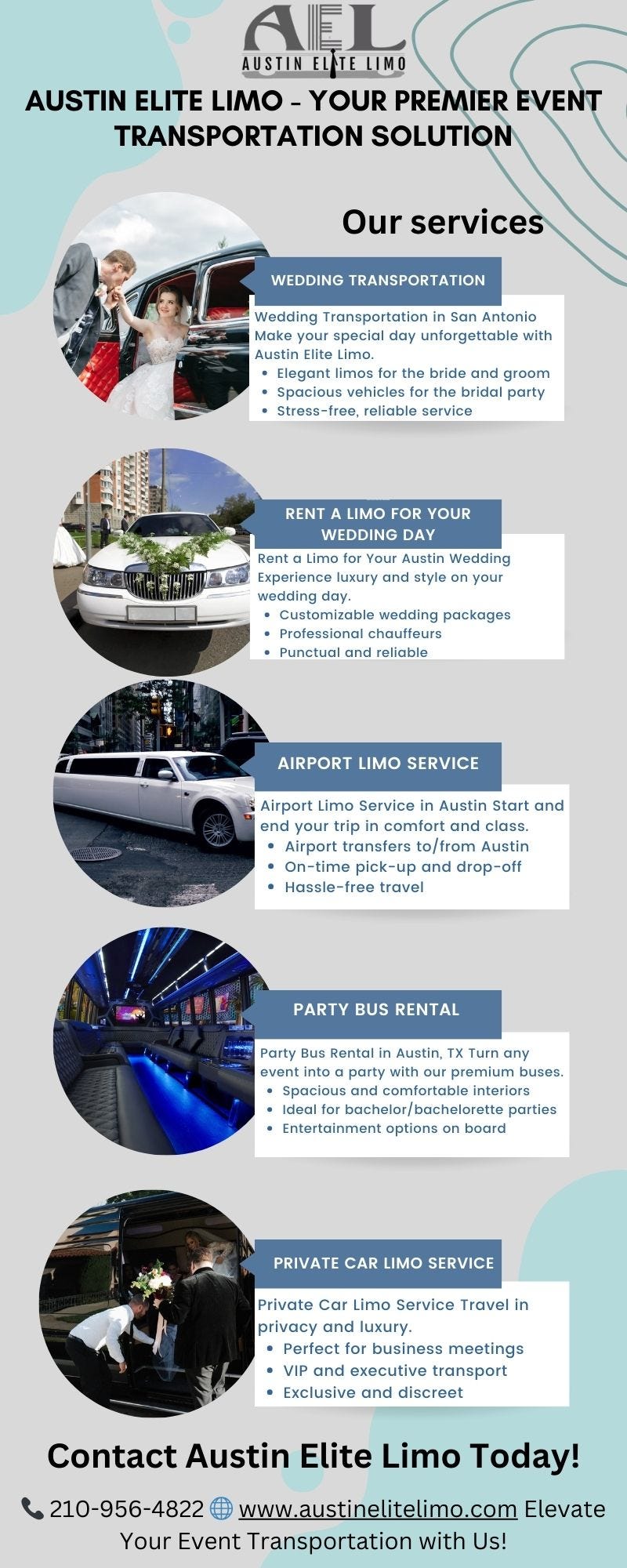 Wedding limousine service Austin — Rent a limo for wedding day Austin ...