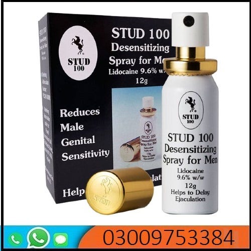 Stud 100 Spray in Karachi — 03009753384 | by Bellabeccaa | Medium