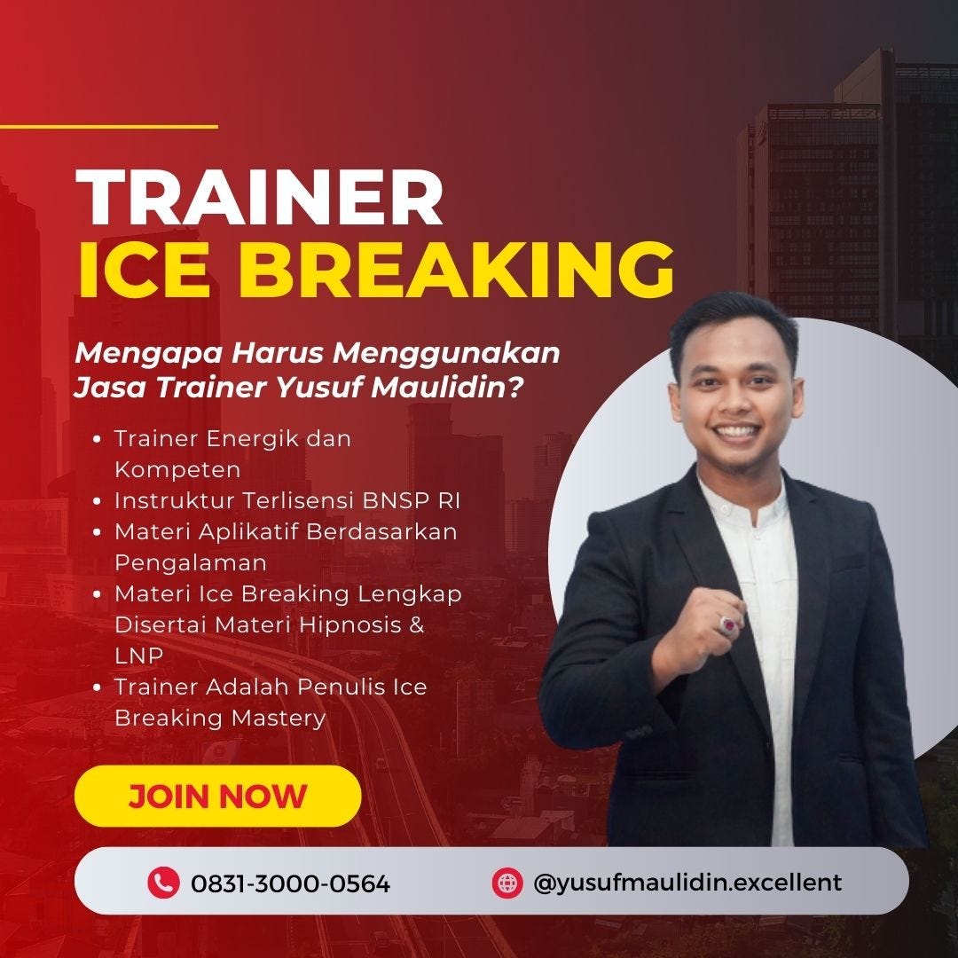 GOKIL, WA 0831–3000–0564, Trainer Ice Breaking Bandung ...