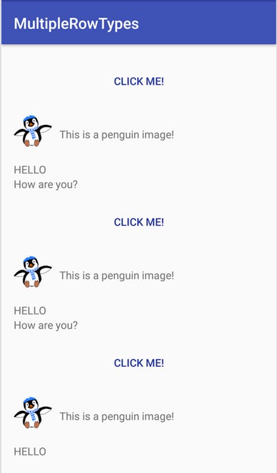 Dealing With Asynchronous Data Flow In Recyclerview Items — Model View Presenter Approach Using