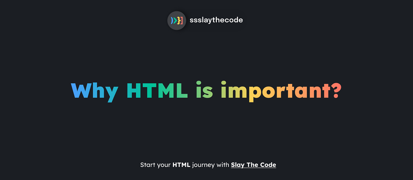 Free HTML & CSS Learning Resources Every Beginner Should Use | by Slay ...