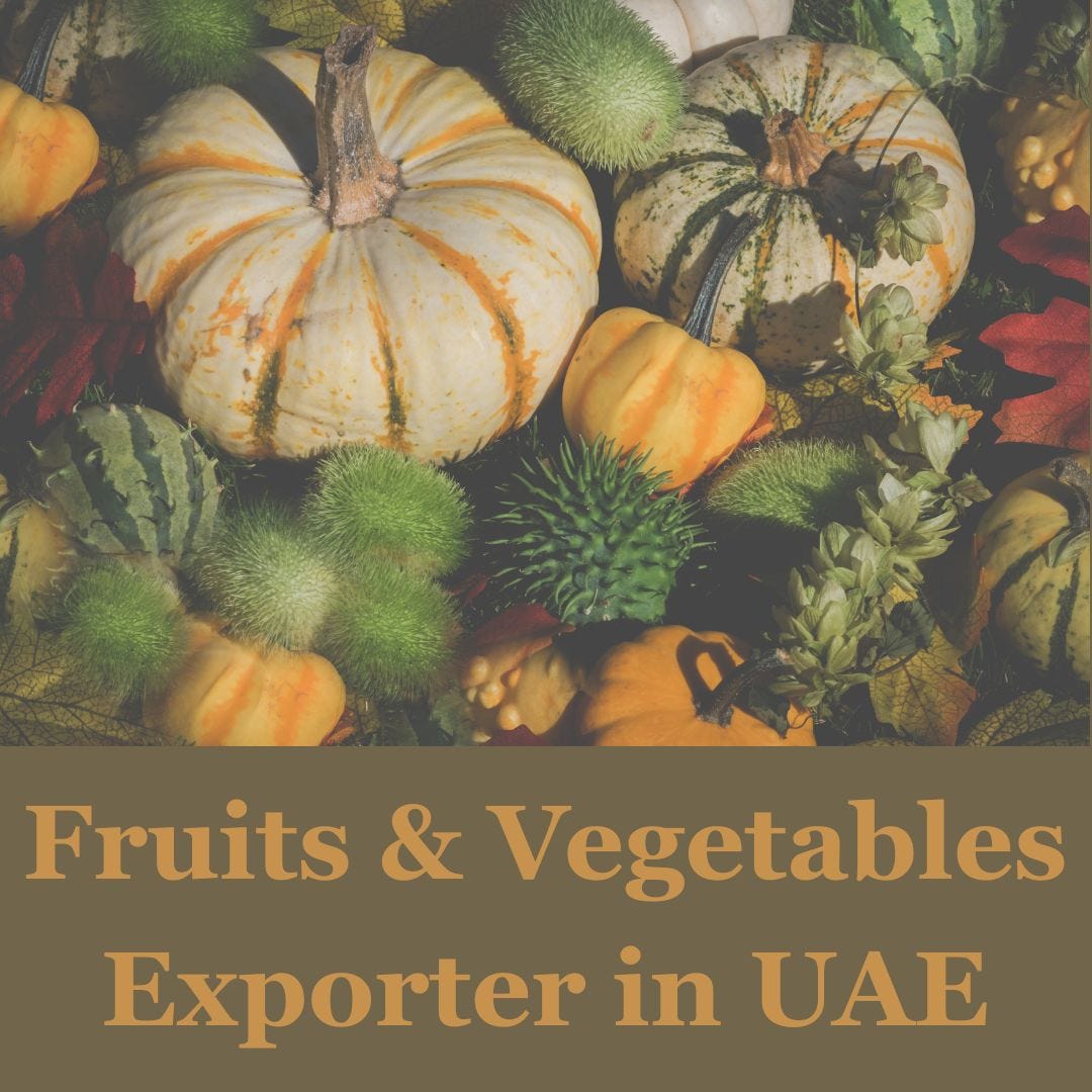 Fruits & Vegetables Exporter in UAE | by Shilpafarzana | Apr, 2025 | Medium