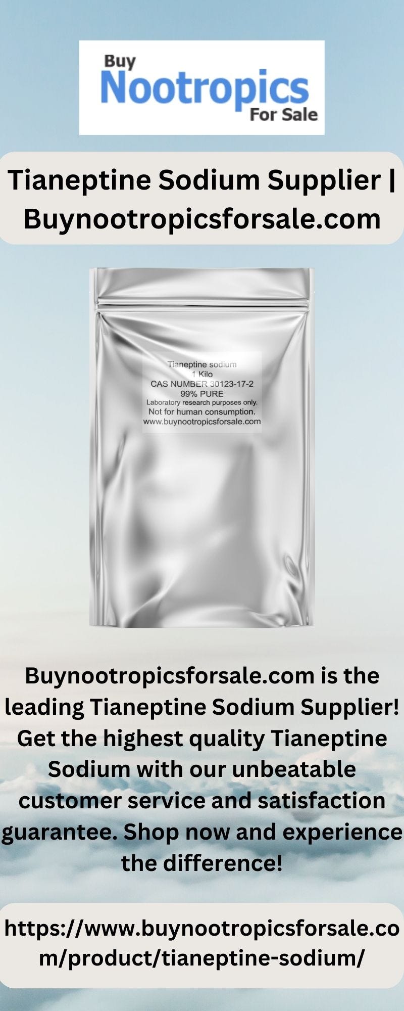 Buy A Premium Tianeptine Sodium. Tianeptine Sodium is a medicine… | by ...