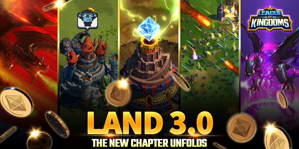 INTRODUCING ‘LEAGUE OF KINGDOMS’. The first decentralized MMO Strategy ...