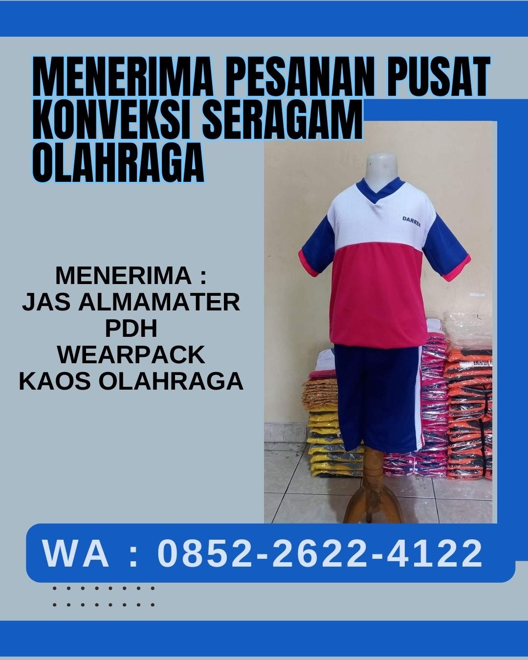 Telpon / WA : 0852-2622-4122 Menerima Pesanan Seragam Olahraga Sma ... Telpon / WA : 0852-2622-4122 Menerima Pesanan Seragam Olahraga Sma ...