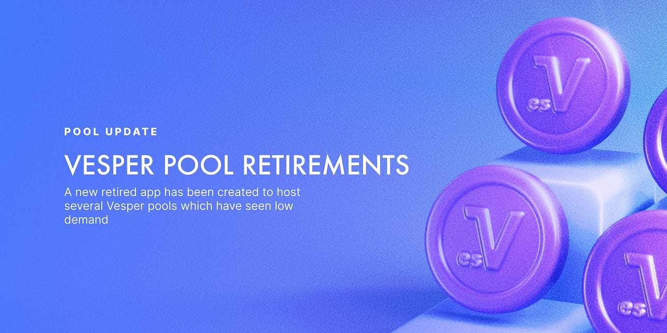 This Week: Vesper Deploys New Strategies | by Vesper Finance | Vesper Finance | Medium