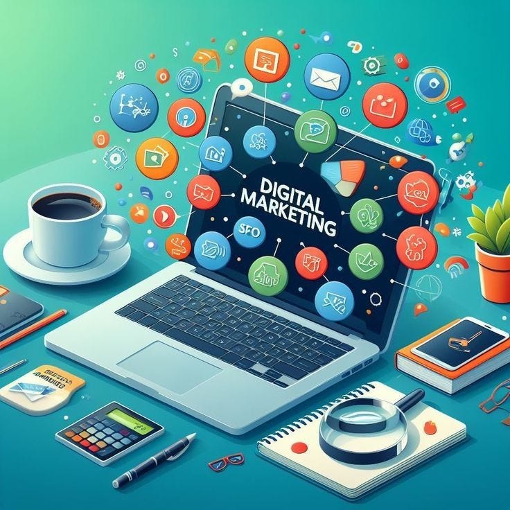 DIGITAL MARKETING. Digital marketing has become an… | by faris vk | Oct ...
