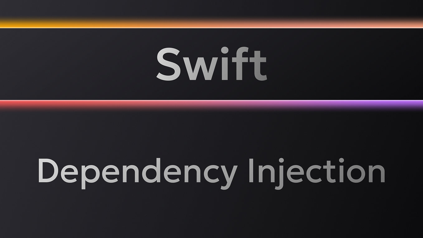 Dependency Injection 201 with Swift | iCommunity