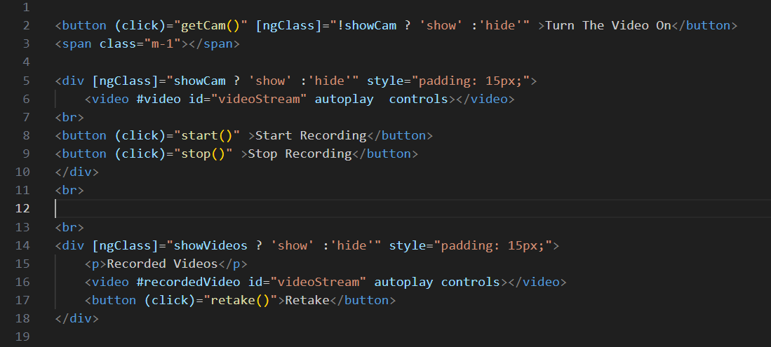WebCam in Angular Simplified | Medium