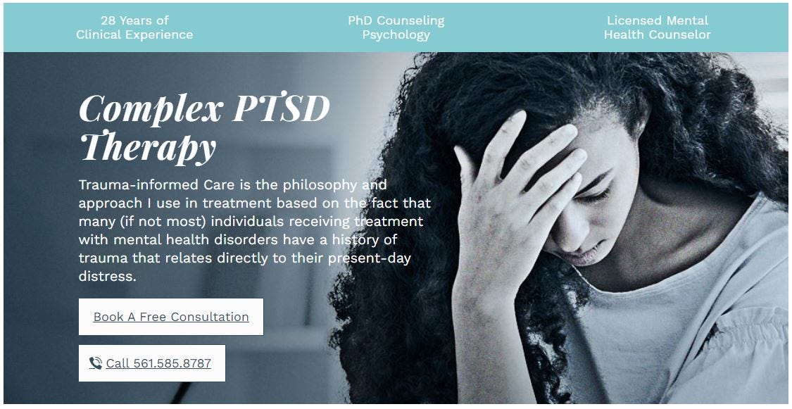 Manage Your Complex Post-Traumatic Stress Disorder Treatment Comfortably | by Leslie A Zebel ...