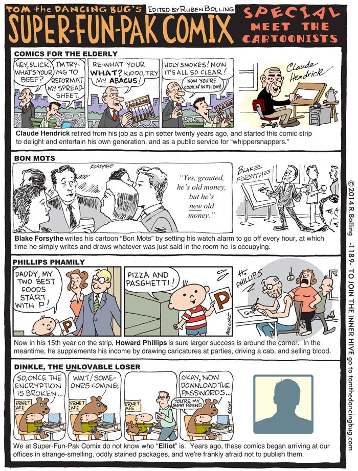 Super-Fun-Pak Comix. Featuring Phil Collins, Shplourks, &… | by Ruben ...