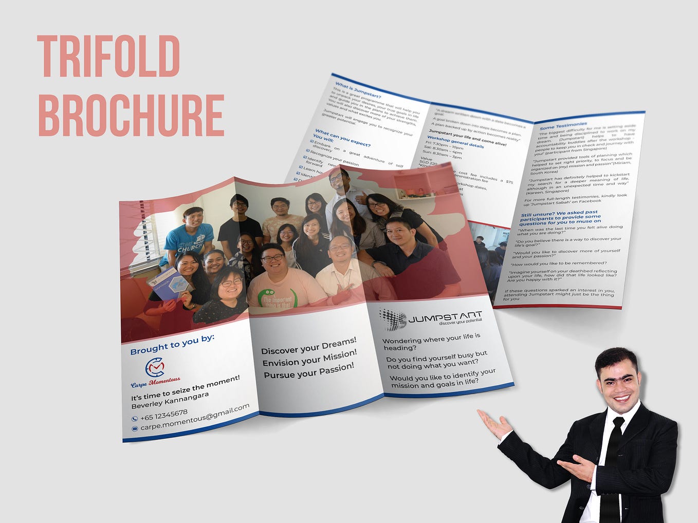 We have done another “Trifold Brochure Design” work for a USA client ...