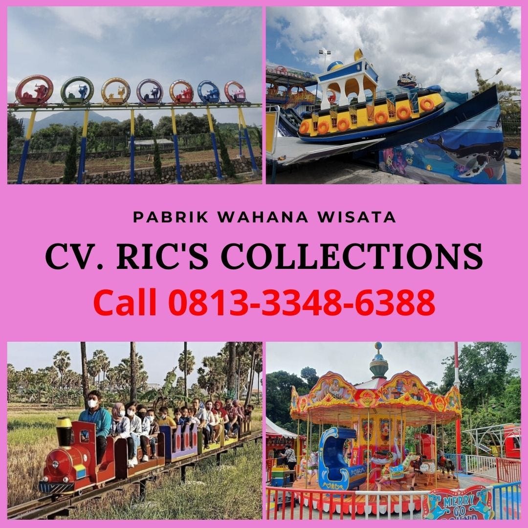 SEDANG POPULER, Call 0813–3348–6388, Nama Wahana Ayunan di CV. Ric’s ...