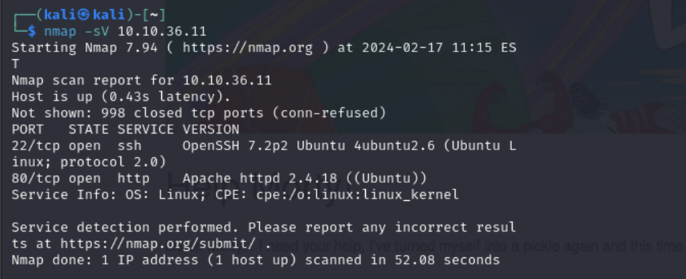 TryHackMe: Nmap Live Host Discovery | by Karuna Yogi | Medium