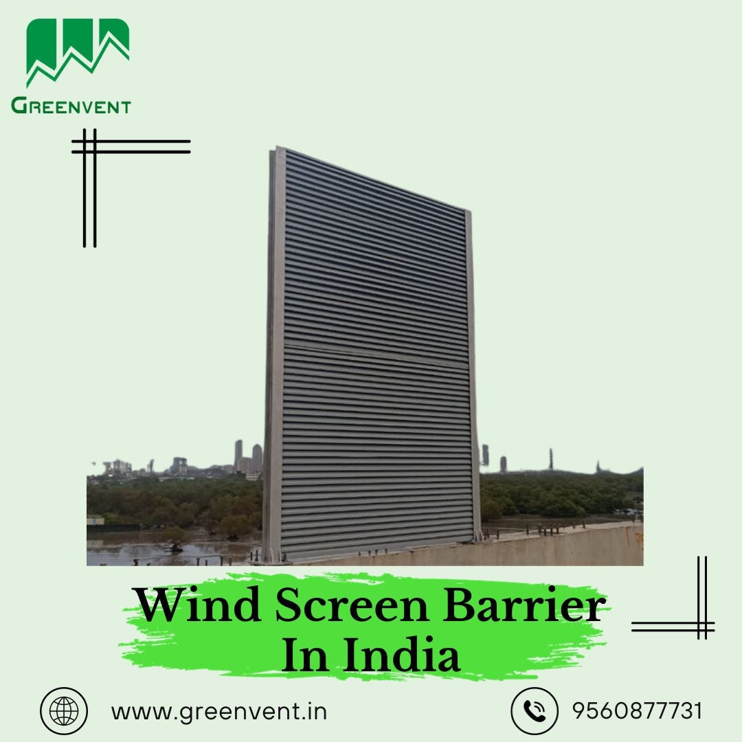 Best Wind Screen Barrier In India - Greenvent - Medium