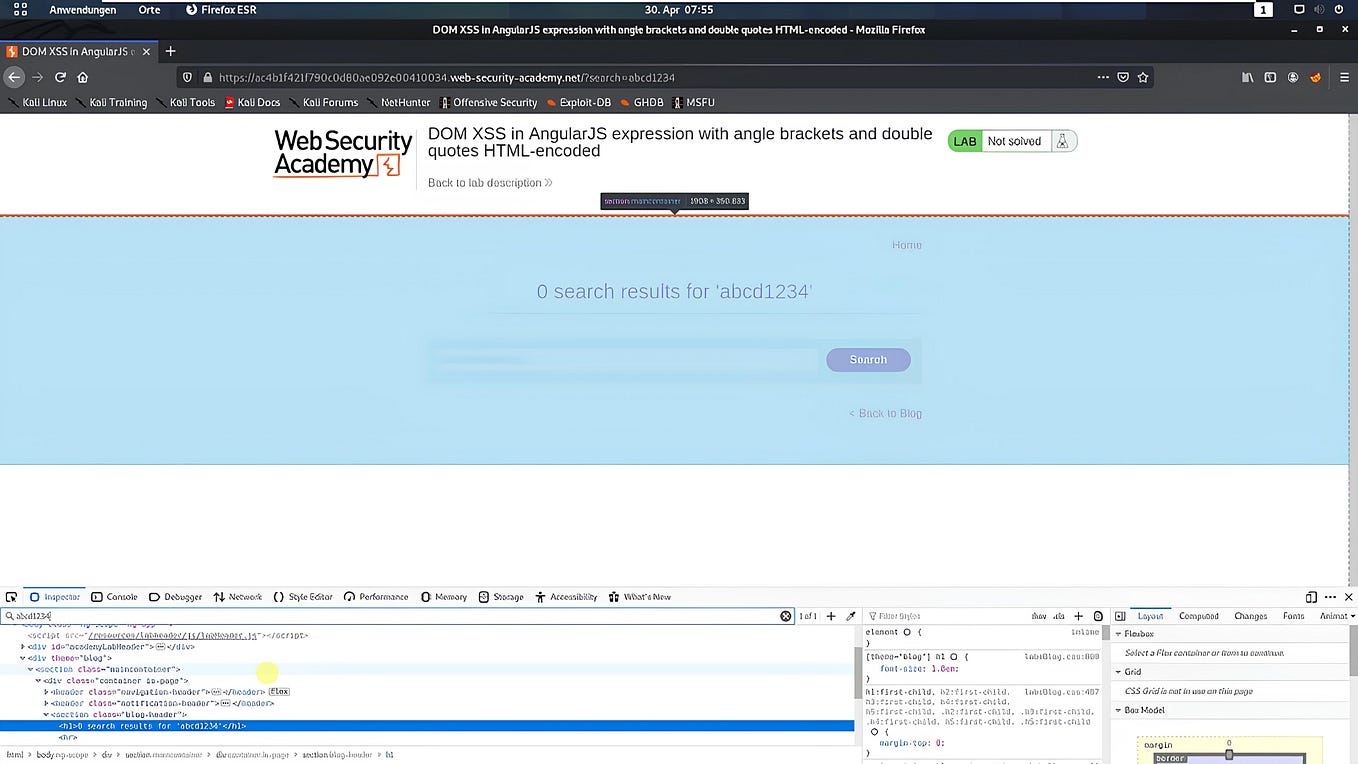 XSS Part — 18 : Reflected XSS into a JavaScript string with angle ...