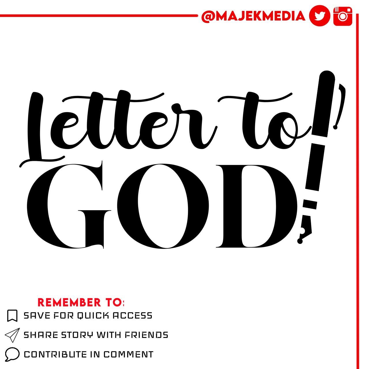 Letter to my readers (part1). Dear Reader, | by toluwalase majekodunmi ...