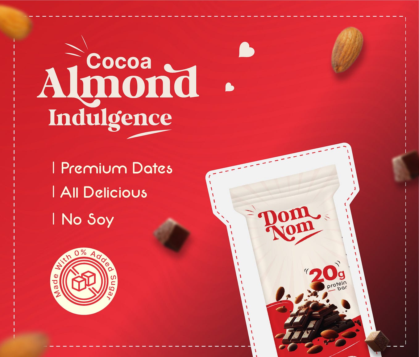 Elevate Your Nutrition with Domnom: Premium Protein Bars for Active ...
