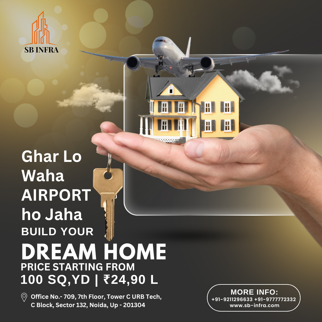 RESIDENTIAL PLOTS NEAR JEWAR AIRPORT HURRY-UP - Sb-Infra - Medium