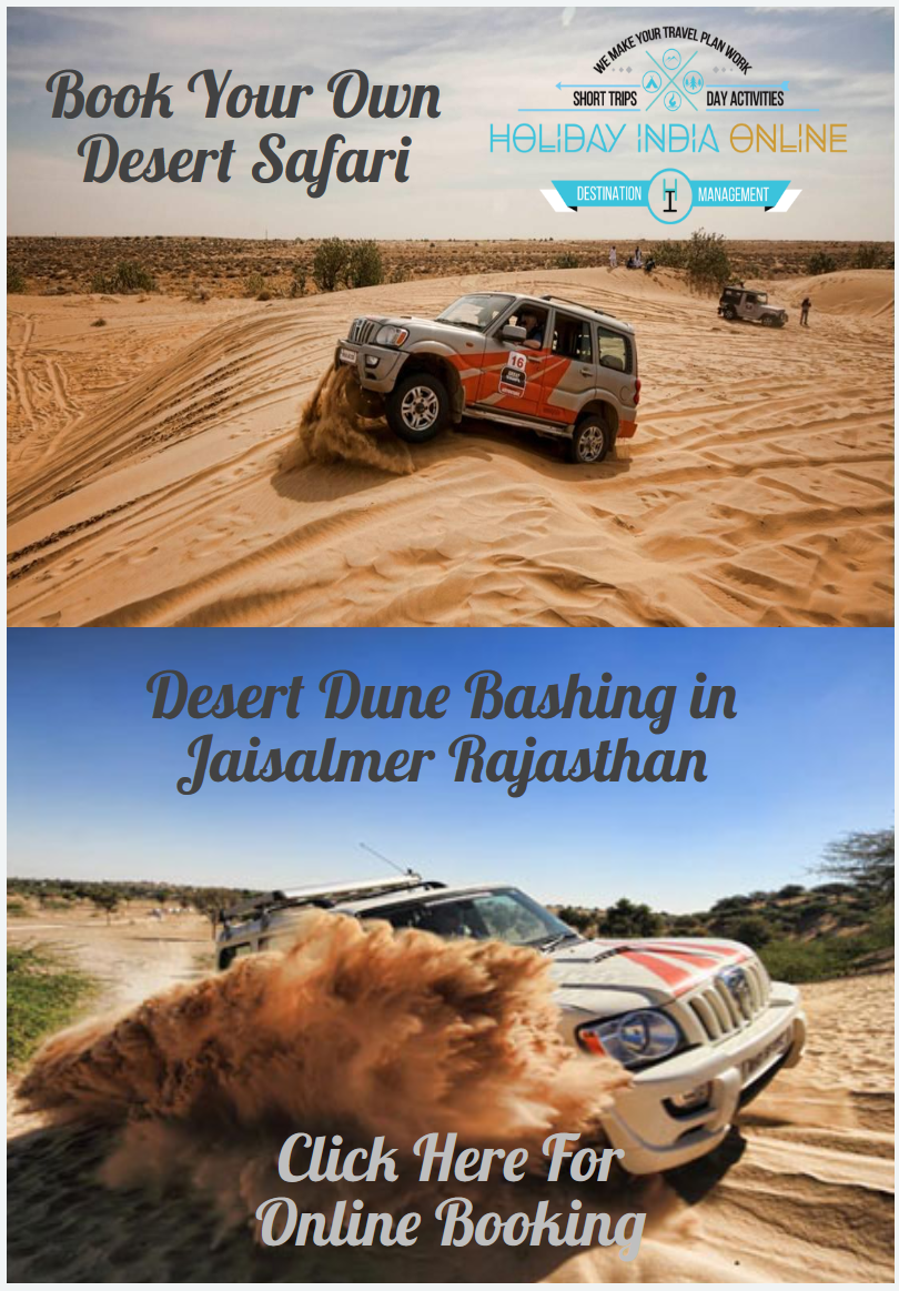 Online Book Desert Dune Bashing in Jaisalmer | by Holiday India Online | Medium