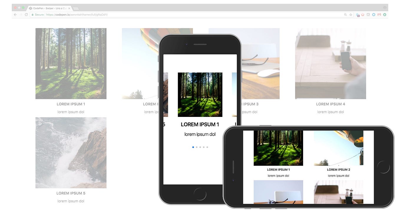 Swiper — Relocating Previous and Next Buttons | by Aaron, Front-End Web ...