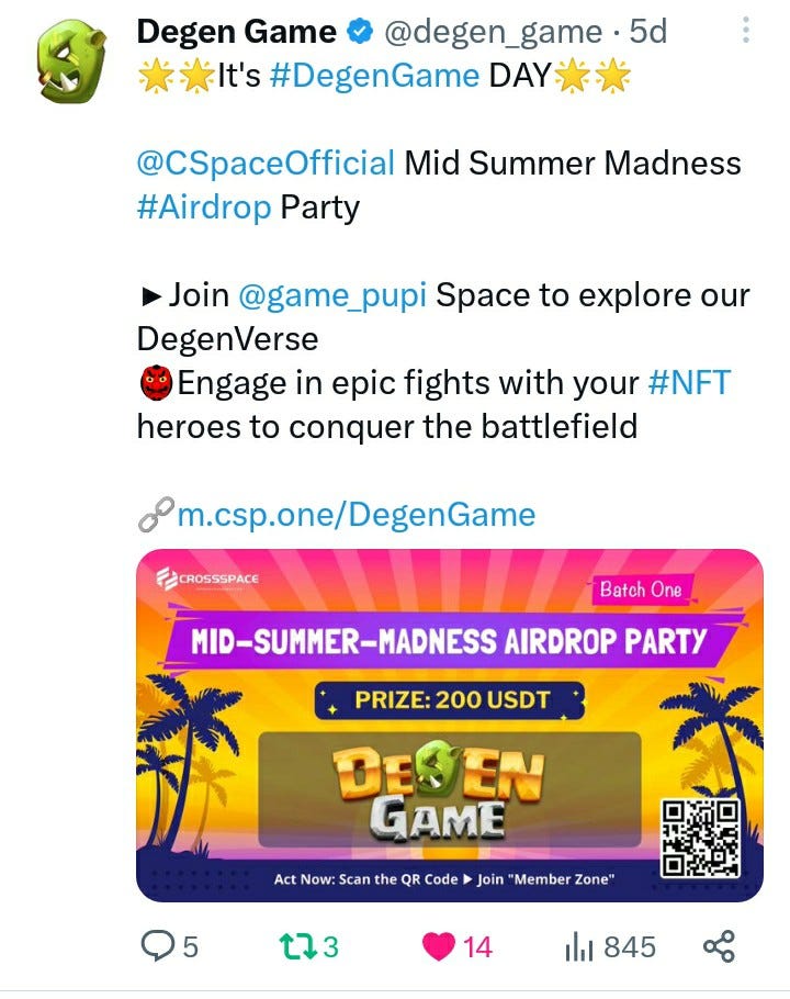 The Rise of Degen Game: Exploring the Future of Play-to-Earn Gaming ...