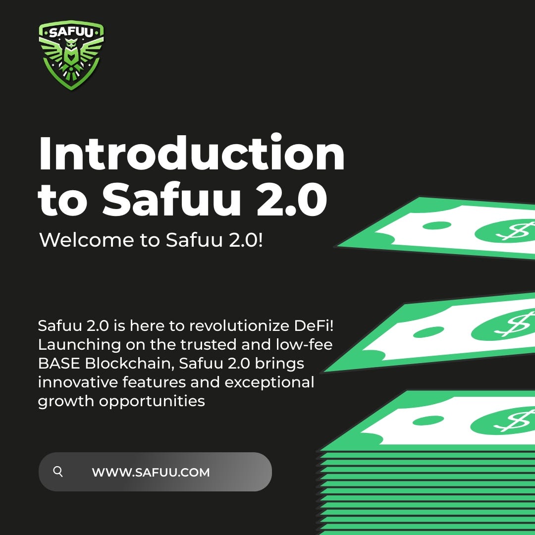 The Role of the Safuu 2.0 Treasury: Ensuring Sustainability and Growth ...