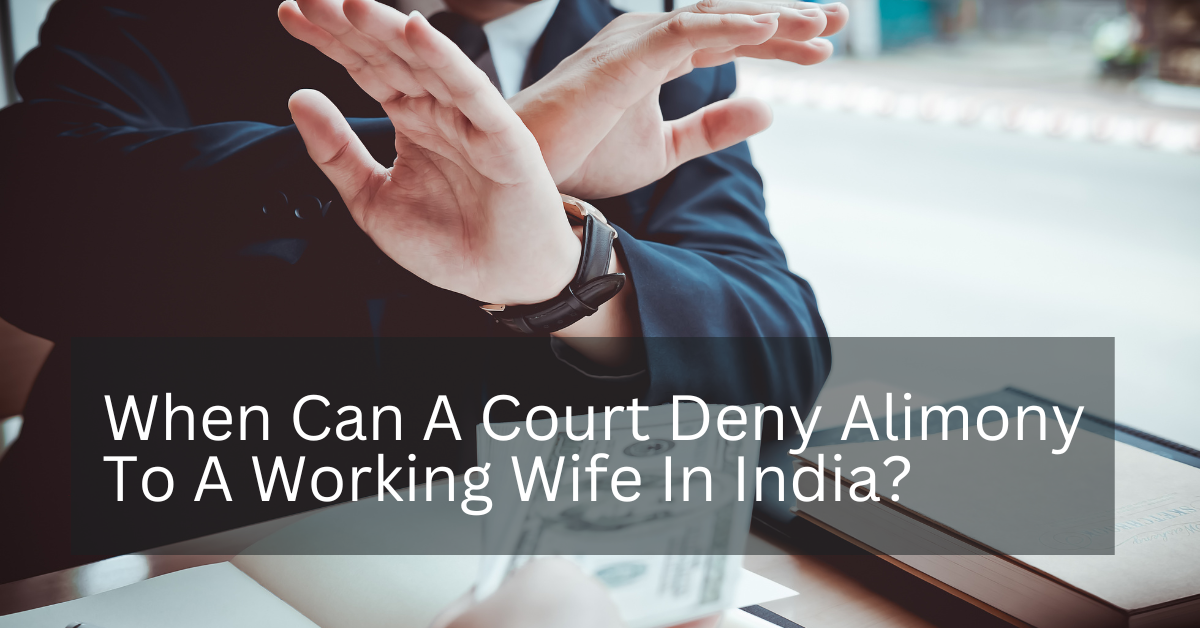 Exploring the Buzz: “No Alimony to Educated Wife in India” | by Satya ...