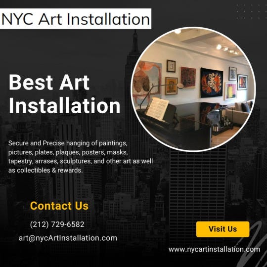 A Guide to Art Hanging in New York City: An Elevating Space to ...