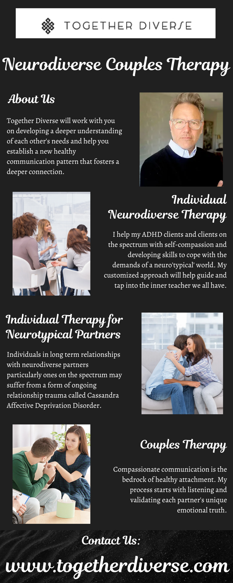 Couples & Family Therapy Services — Together Diverse - Together Diverse ...