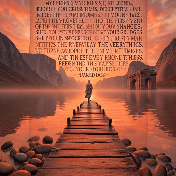 A beautifully flowing poem, with a contemplative, knowledge-rich ...