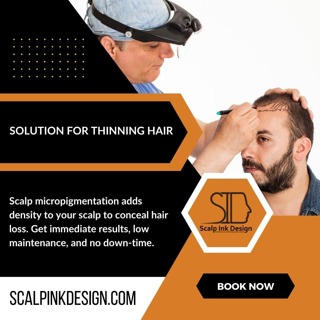 Scalp Ink Design Scalp Micropigmentation | by Scalp Ink Design | Medium