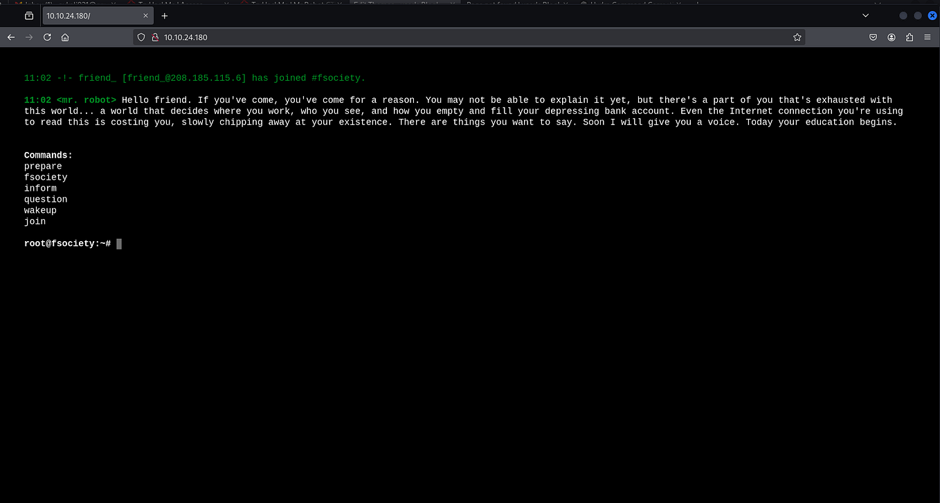 TryHackMe: Mr. Robot CTF Walkthrough Key:2 | by Ayush P | Medium