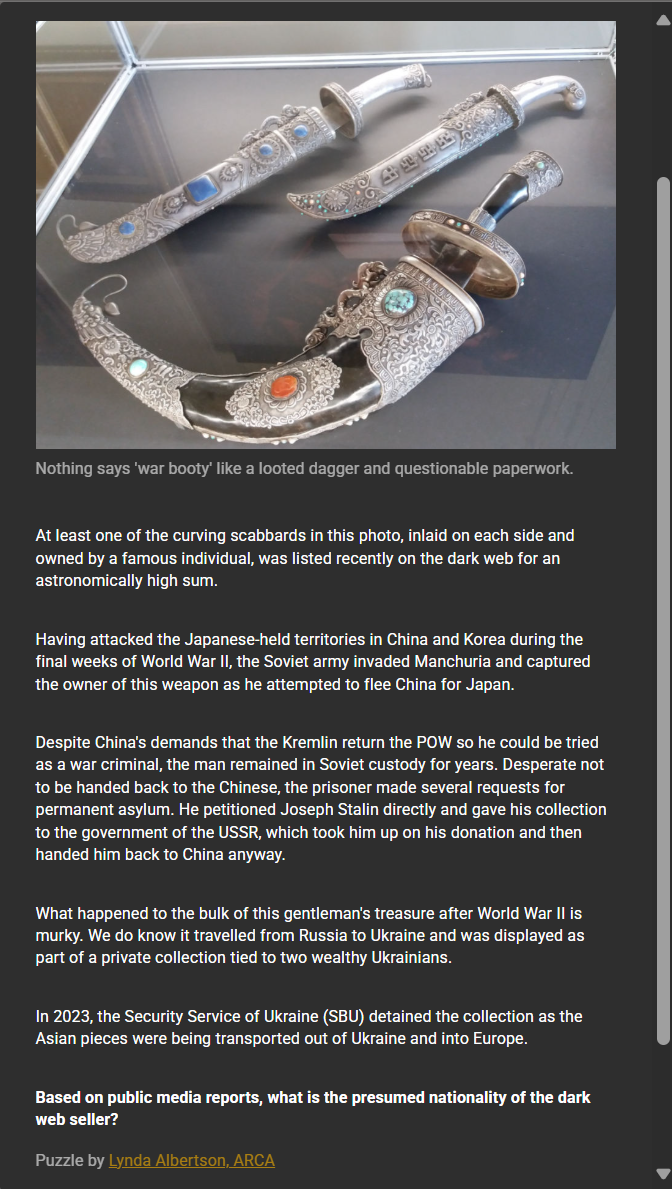 Solving Bellingcat’s “Cultural Confusion” OSINT Challenge Set — Part 2 ...
