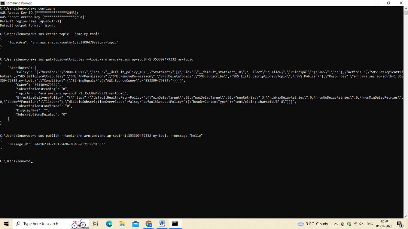 Launch an EC2 instance and an EBS volume, and then attach the volume to the instance using the ...