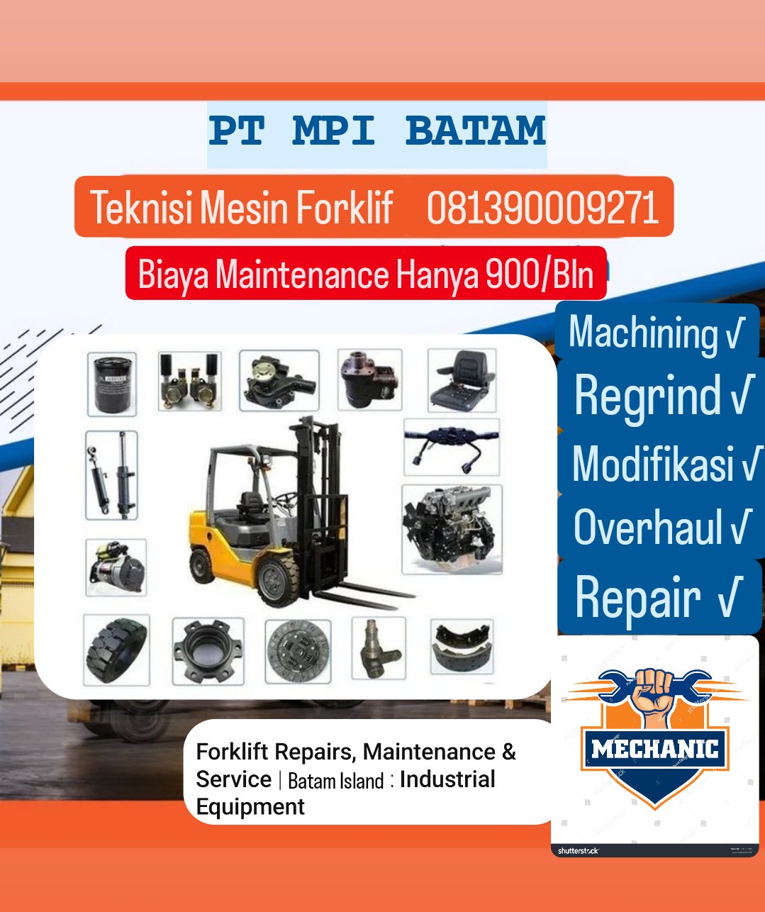 081390009271 Galeri Service Forklift Batam | by PT MPI BATAM ...
