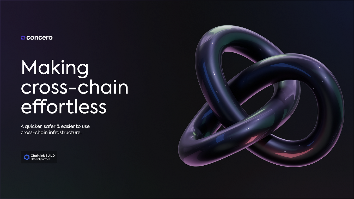 Cross-Chain Aggregator Concero Joins Chainlink BUILD | by Concero | Medium