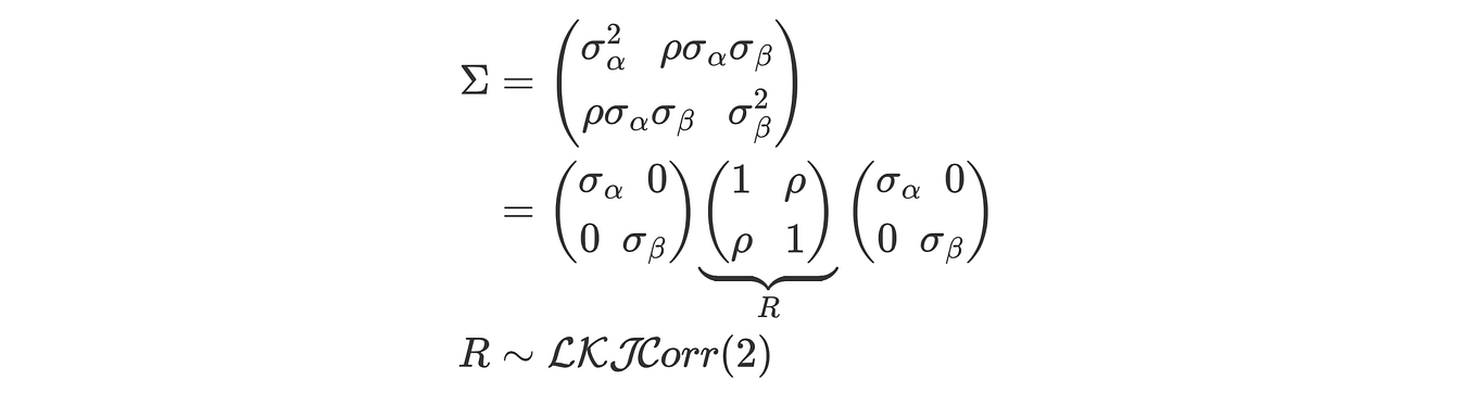 Cholesky factors of covariance and correlation matrices in Stan | by ...
