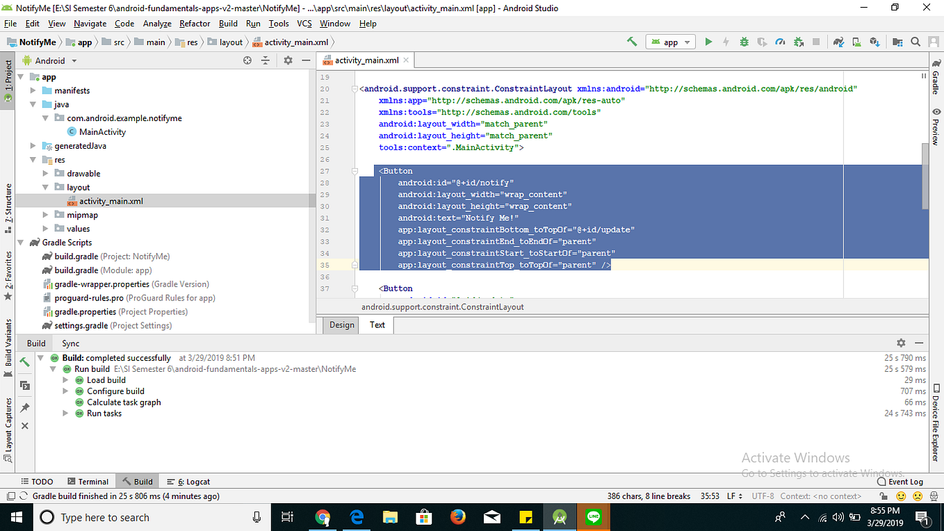 Lesson 10. Android fundamentals 10.1 Part A: Room… | by rafly zulfi ...
