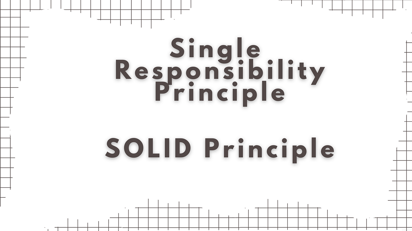SOLID-Single Responsibility Principle in Swift | by Gordon Feng | Towards Dev