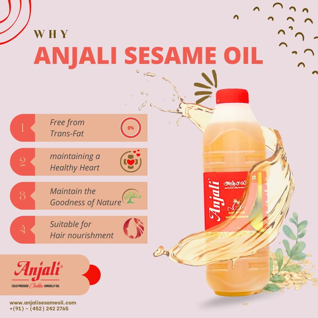 10 Amazing Health Benefits of Sesame Oil | by anjali sesameoil | May ...