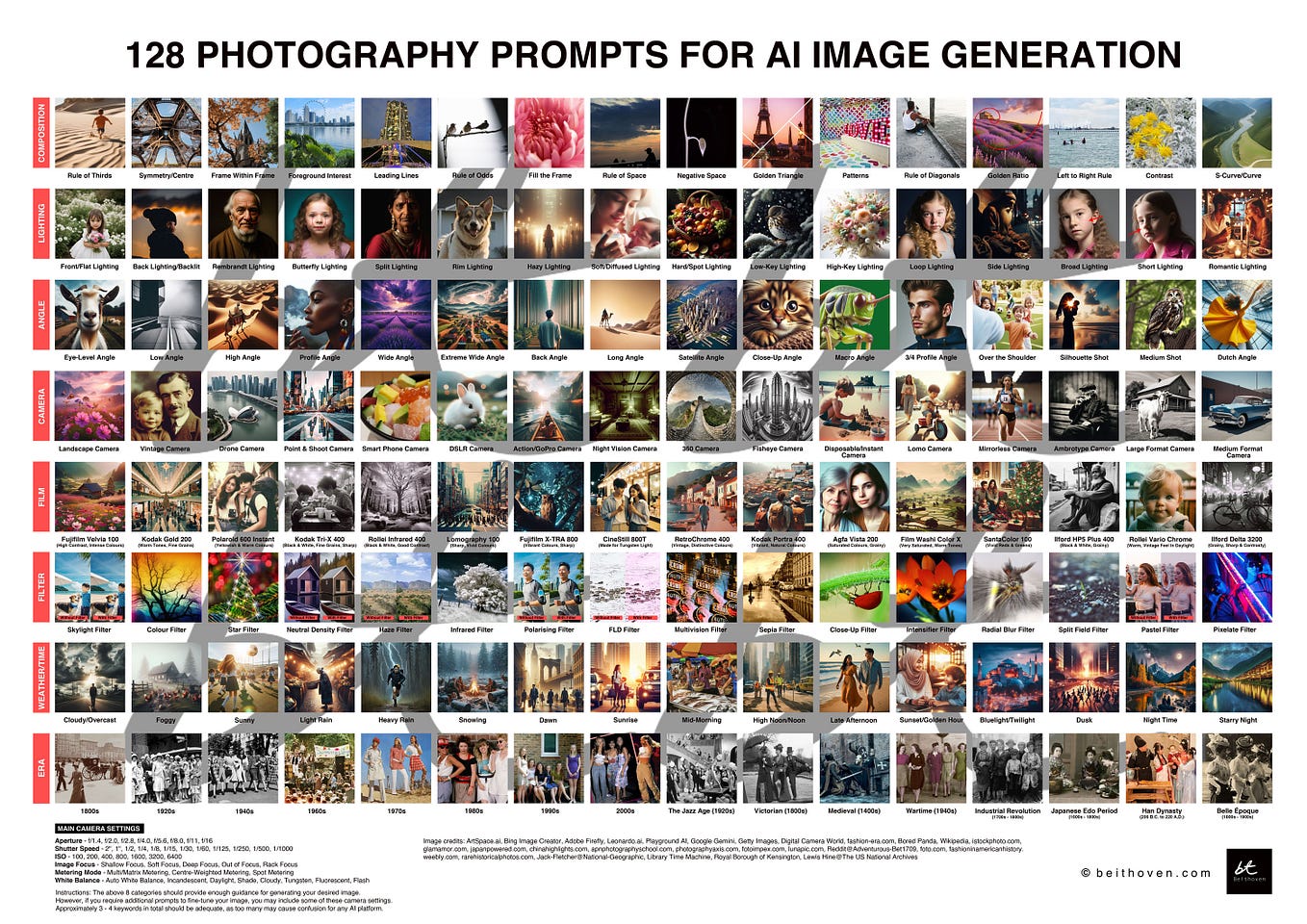 128 Art Styles for AI Image Generation [Free Download] | by Beithoven ...