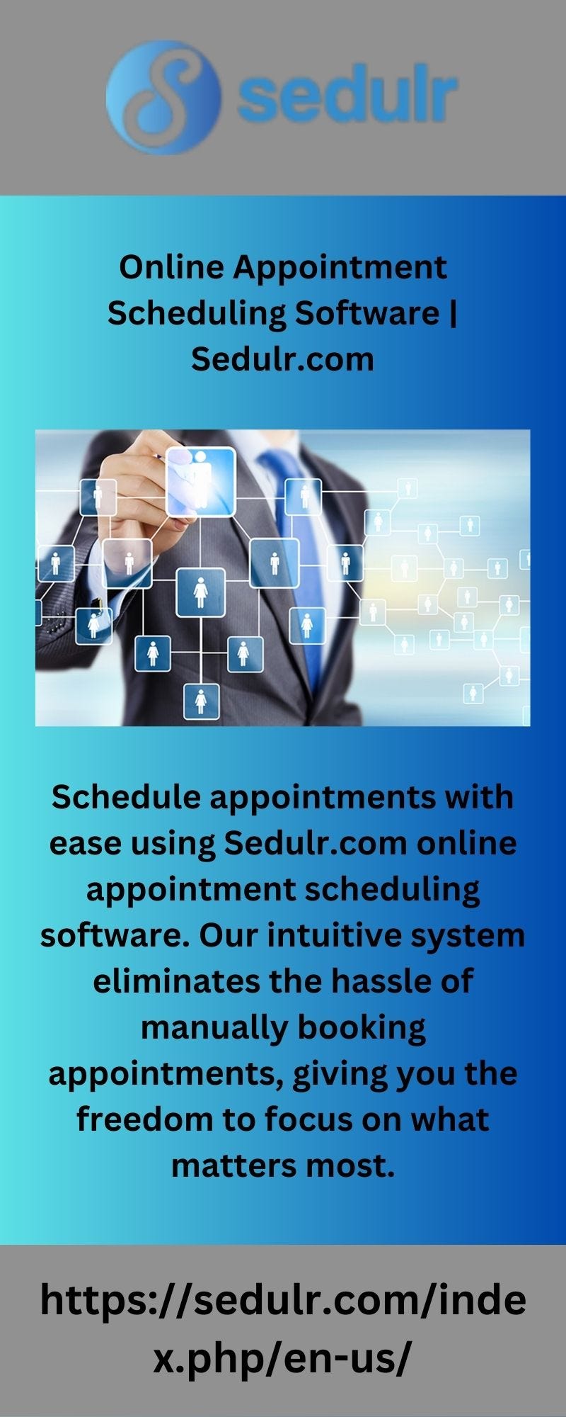 Appointment Scheduling Software | Sedulr.com - Tainosystems - Medium