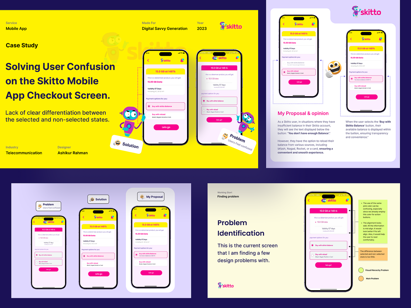 UX UI Design Case Study: Dracula-Dark Mode Plugin For WordPress Website ...