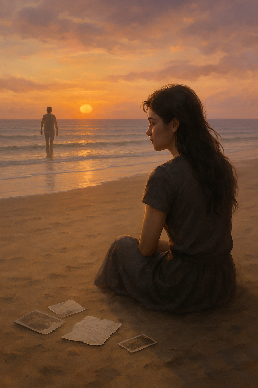 The Quiet Goodbye We met when the tides Came crashing to the shore ...