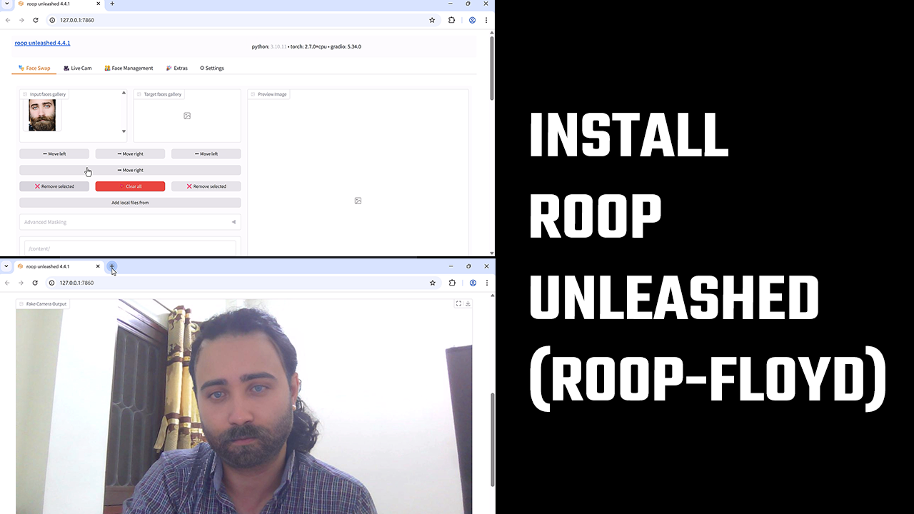 Install Deep Live Cam | Live Cam Videos | Swap Faces on a Video | by Hey, Let's Learn Something ...