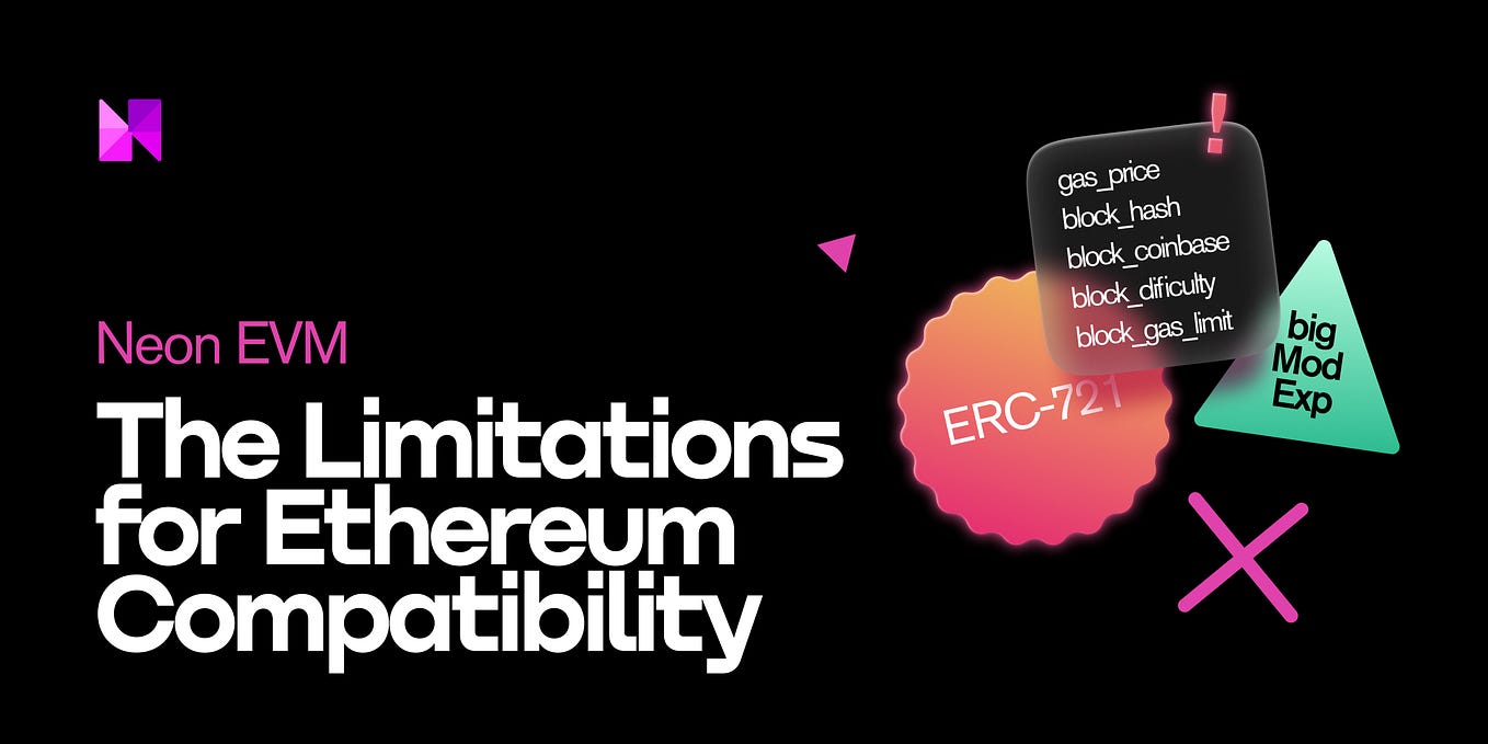 Neon EVM: A Foundation for the Future | by Neon Labs | Neon Labs | Medium