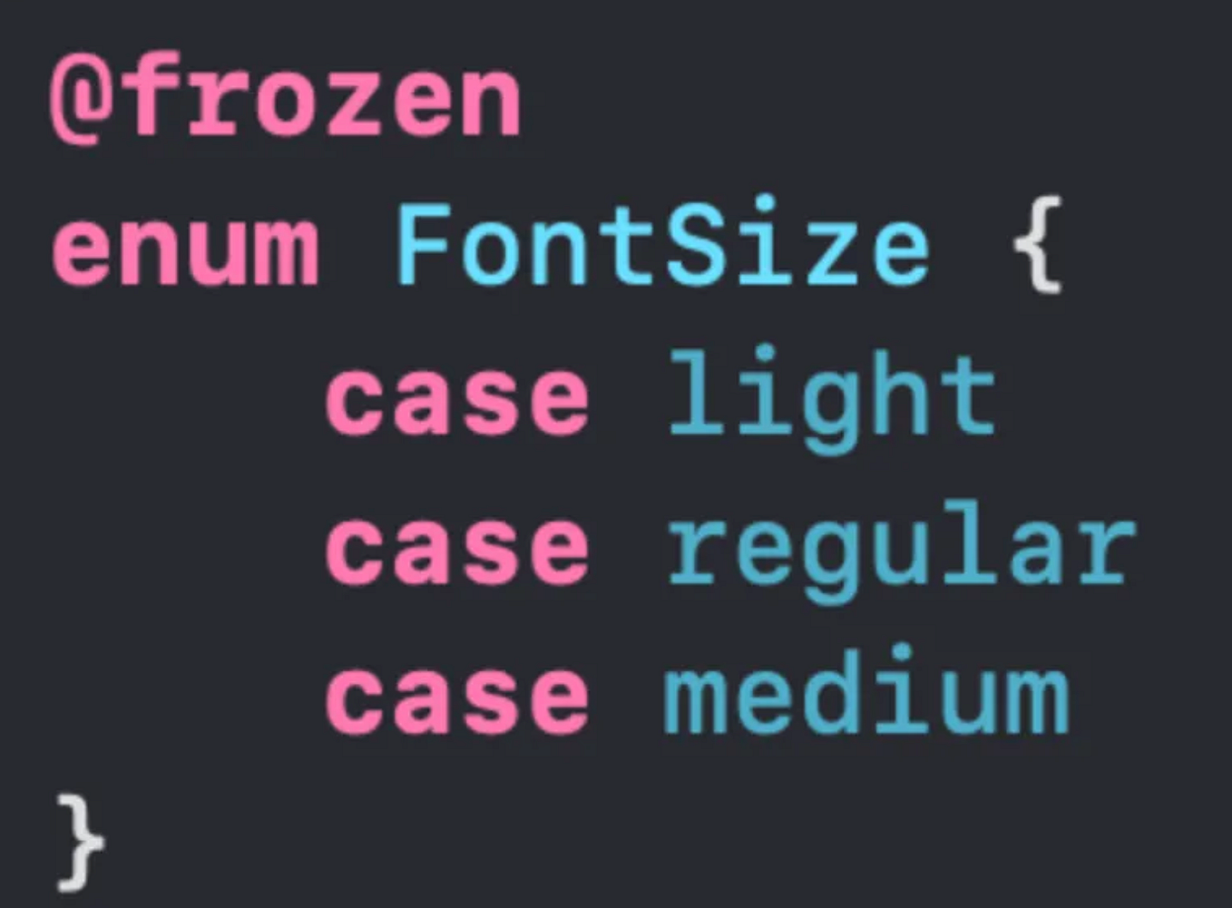 Understanding the @frozen Attribute in Swift: A Guide for Developers | by Shobhakar Tiwari | Medium