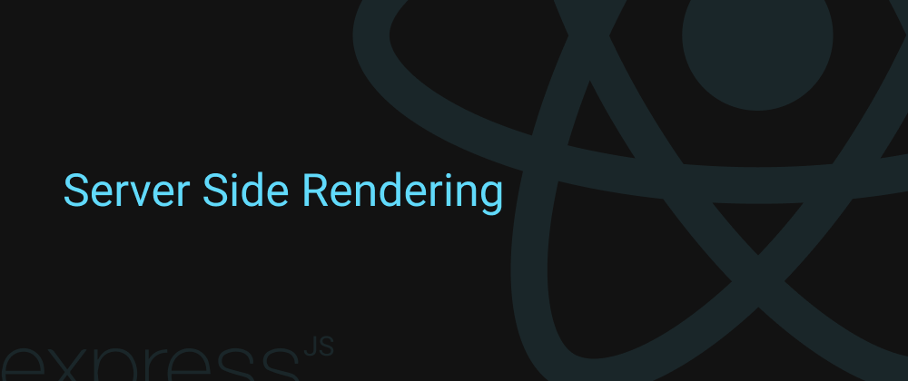 Server-Side Rendering using React and Express — Part 2 | by Anshuman ...