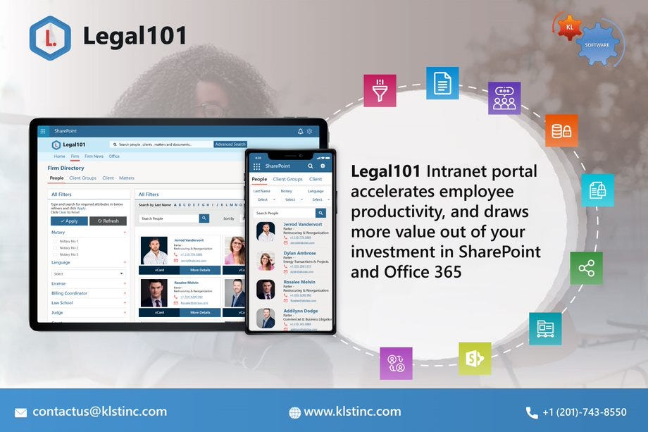 Why do law firms need an intranet? | by KL Software Technologies | Medium